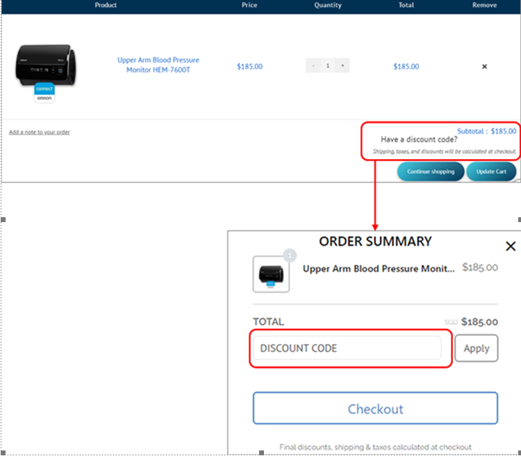 How to redeem a OMRON product using your voucher code from HealthGift ...